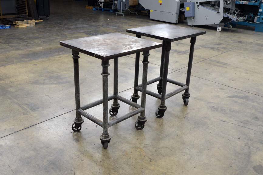 Lot #179: (2) Nolan Corporation Antique Turtle Carts - WireBids